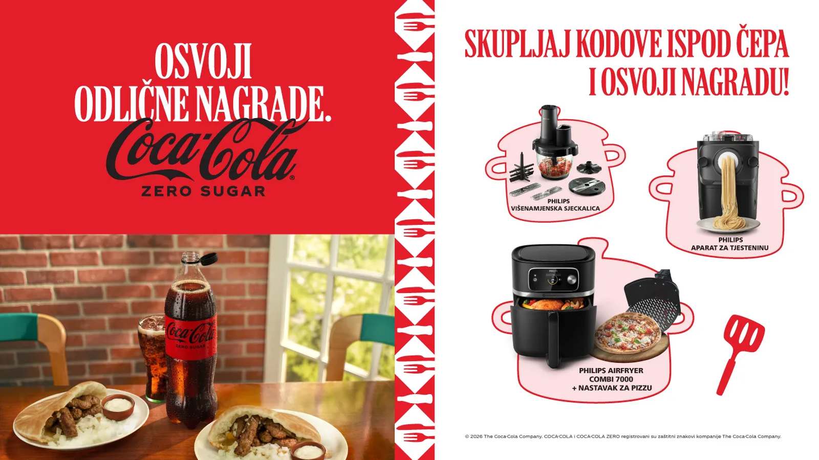 Coca-Cola nagradna igra 2026 u BiH: Coca-Cola App Meals